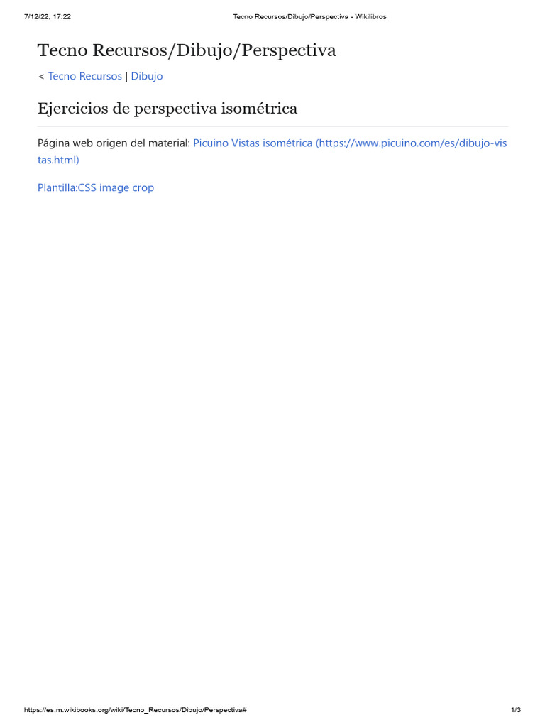 Ejercicios de Perspectiva Isométrica | PDF