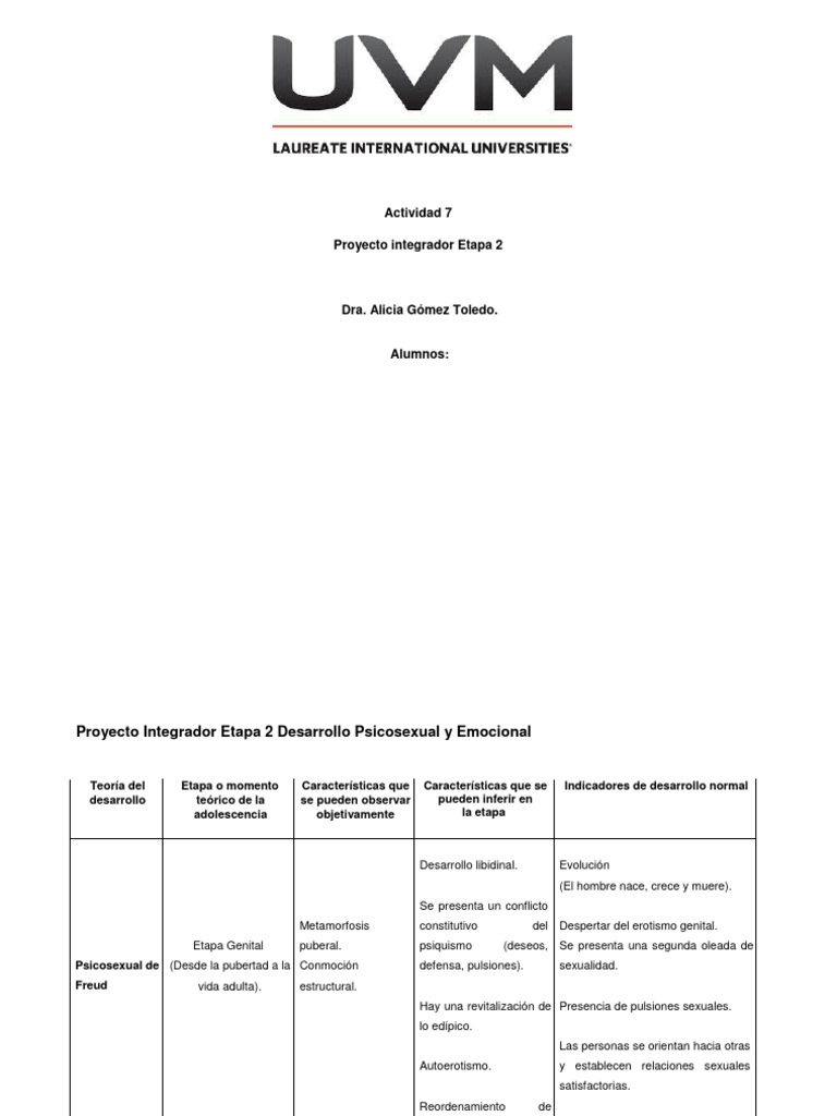 Act7gsdd Pdf Sicología Ciencias Del Comportamiento