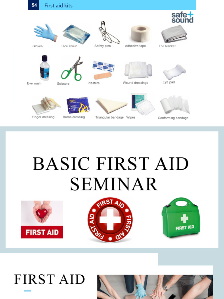 Basic First Aid Seminar | PDF | First Aid | Cardiopulmonary Resuscitation
