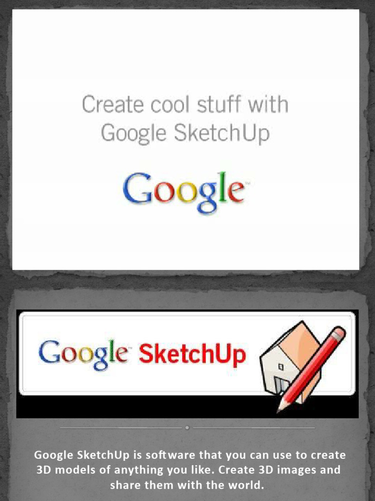 Google SketchUp Basics Guide | PDF