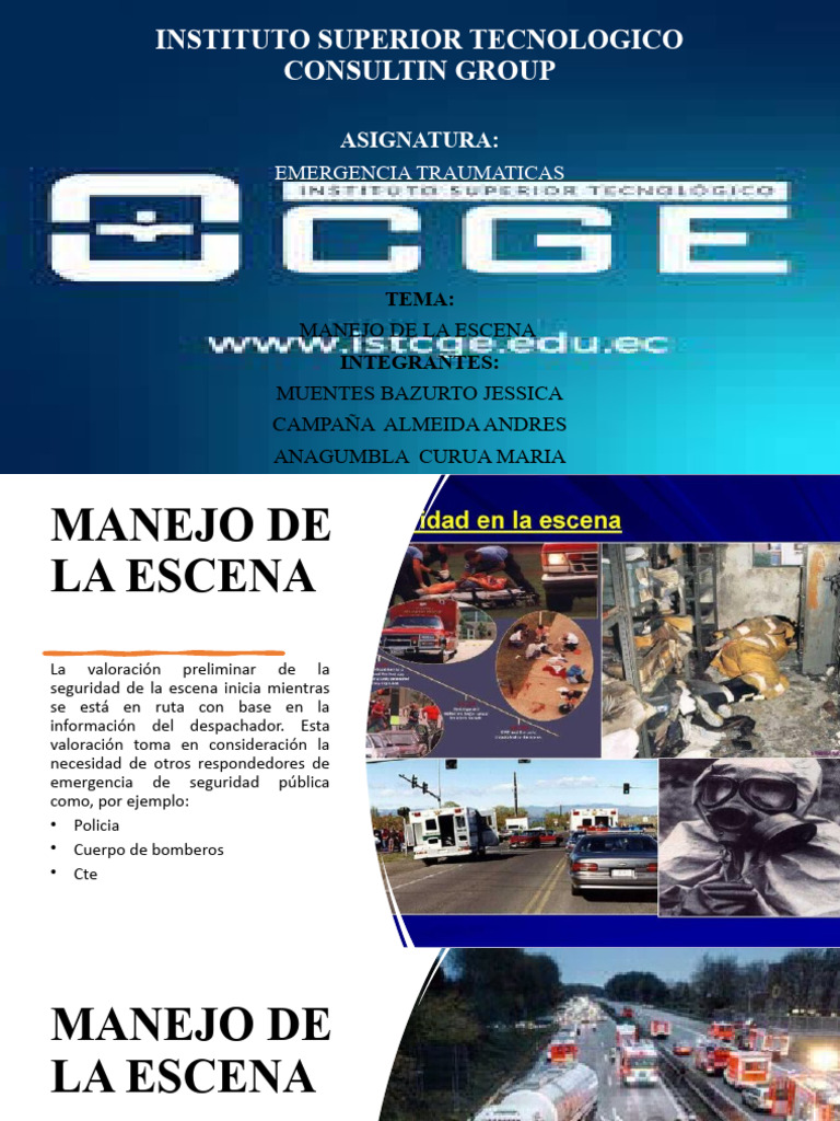 MANEJO DE LA ESCENA (1) Agegado (1) - 1 | PDF