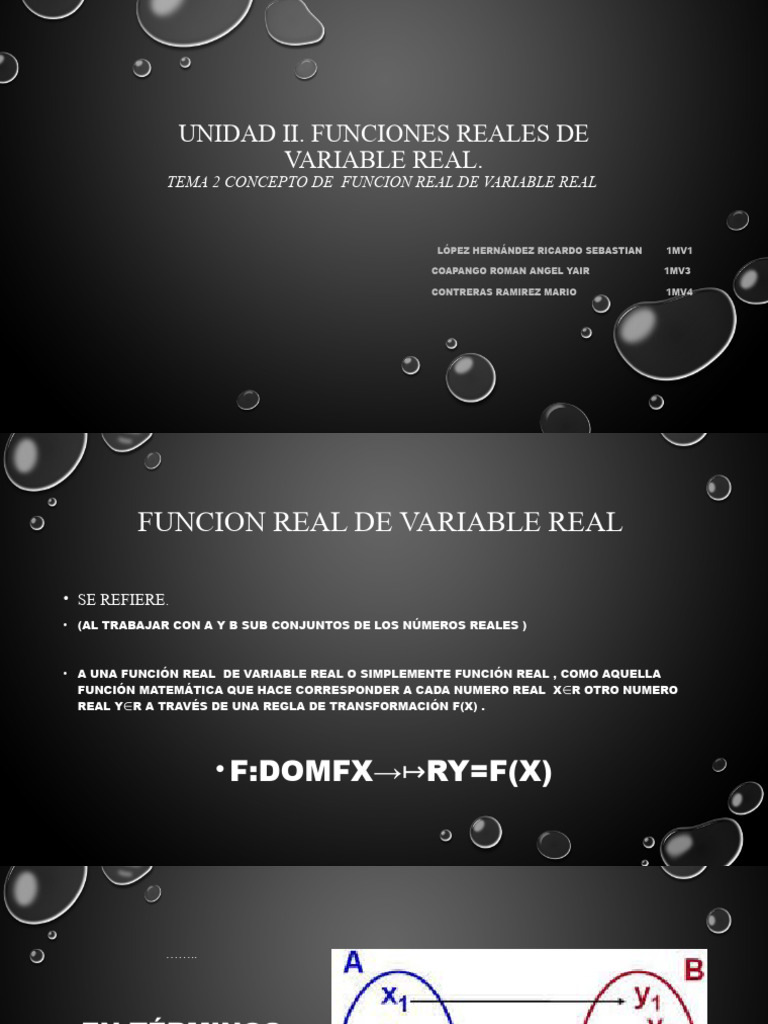 Concepto de Funcion Real de Variable Real 2.2 | PDF | Función (Matemáticas) | Número Real