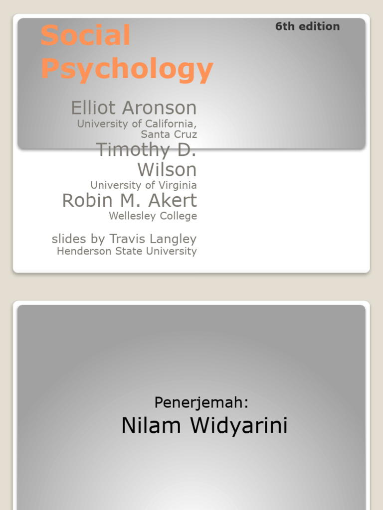 Efektivitas Intervensi Psikologi Sosial | PDF