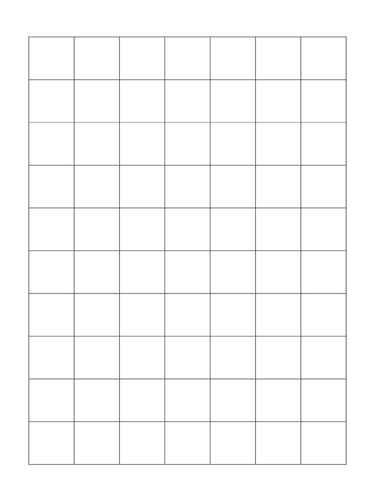 1 Inch Grid PDF