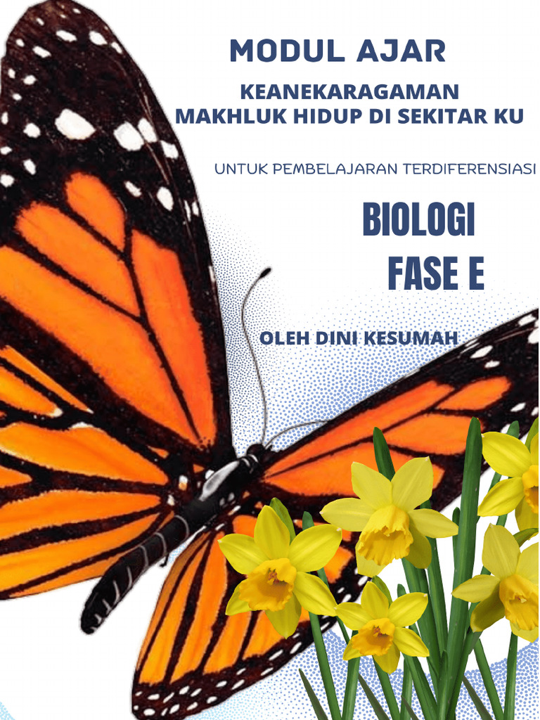 Modul Ajar Biologi - Keanekaragaman Hayati Di Lingkungan Ku - Fase E | PDF