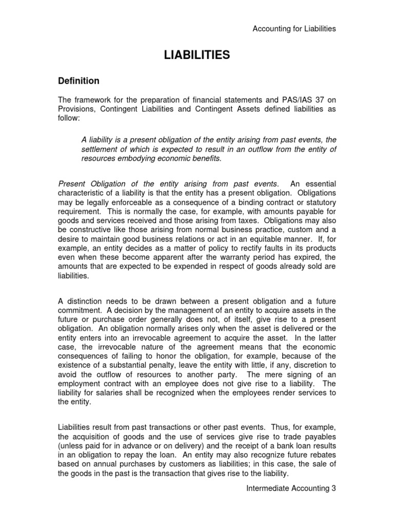 M1 Accounting For Liabilities | PDF | Balance Sheet | Refinancing