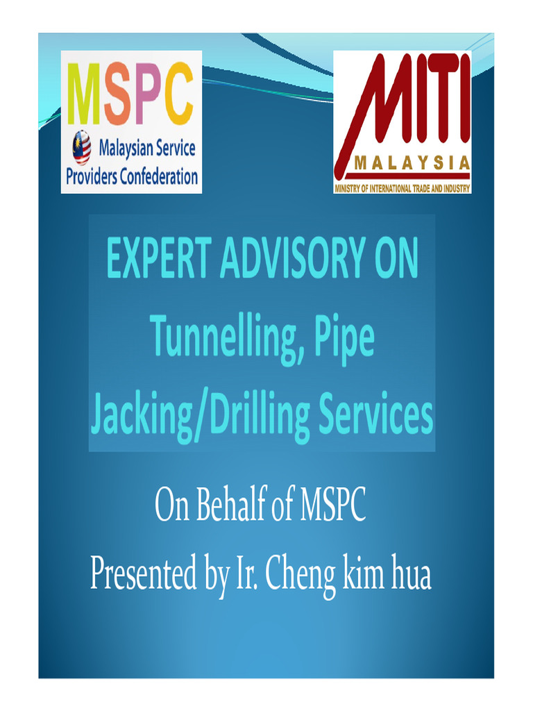 1604 - Expert Report - Presentation To MSPC, MITI (Ministry of Trde & Industry, Malaysia) | PDF ...