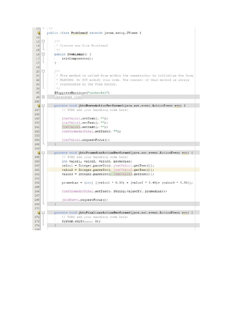 Metodologia de Programacion Problema2 | PDF