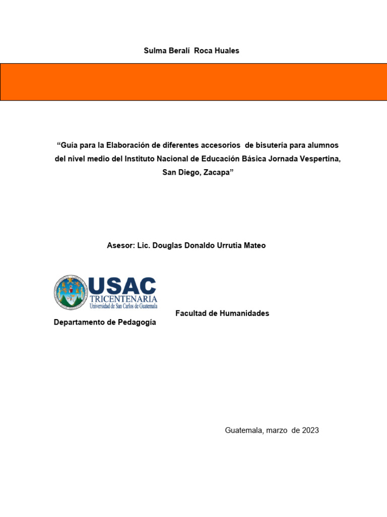 Guia para La Elaboracion de Diferentes Accesorios de Bisuteria | PDF Guia para La Elaboracion de Diferentes Accesorios de Bisuteria | PDF