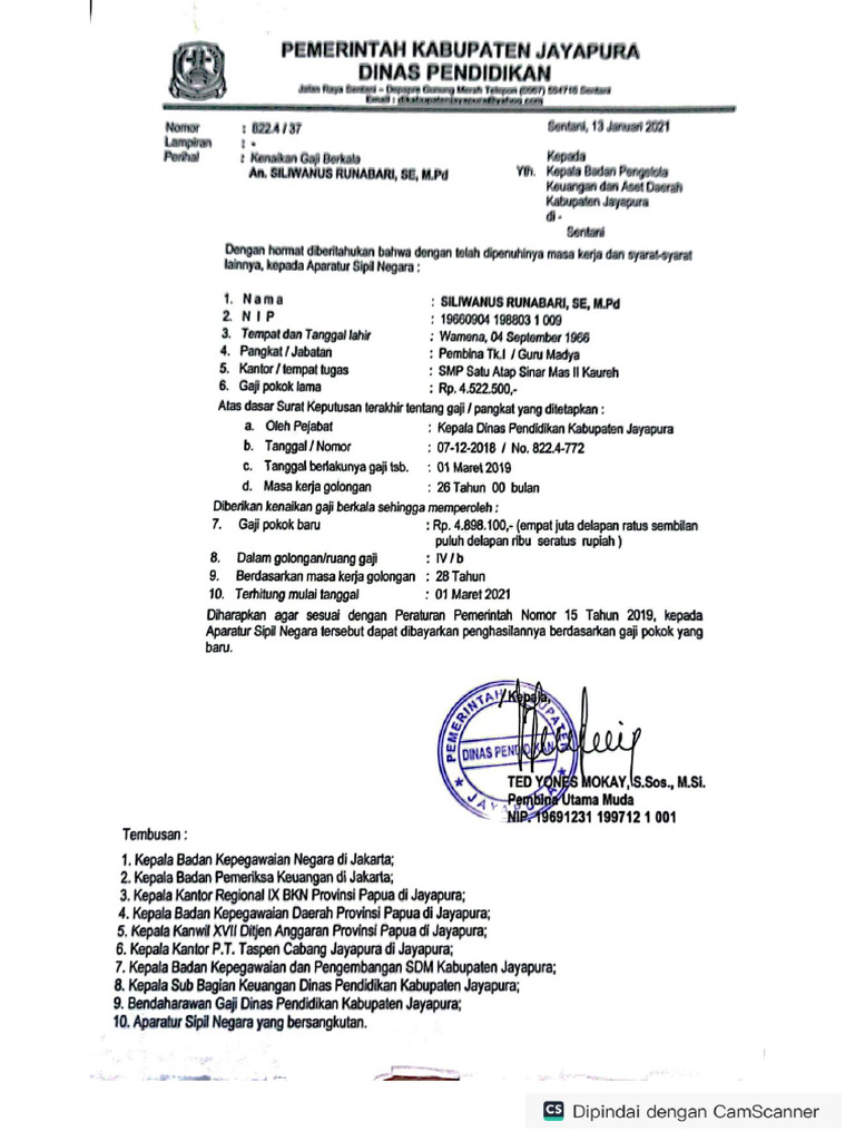 SK Berkala 2021 | PDF