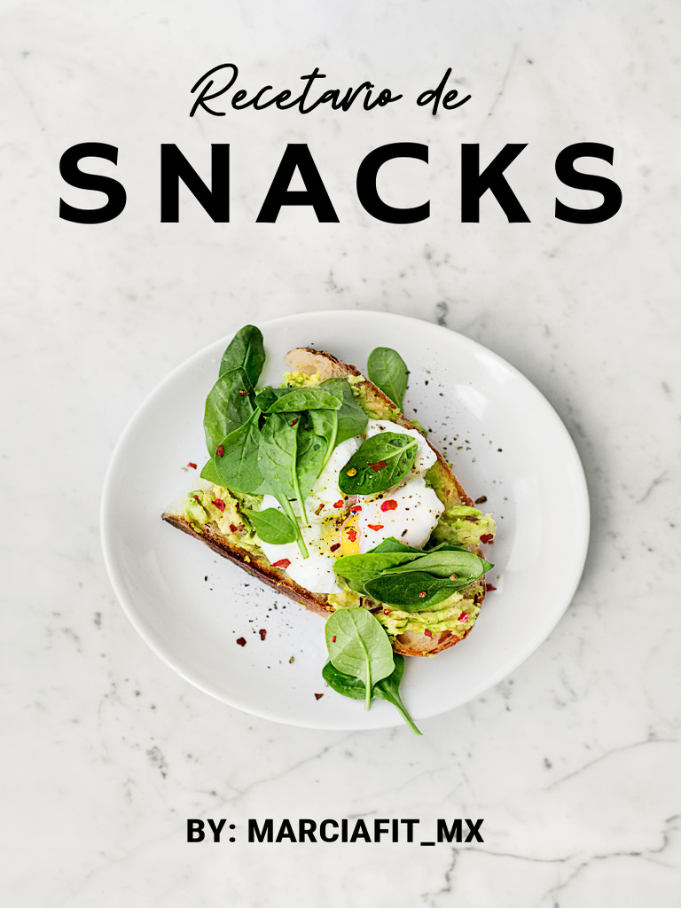Recetario Snacks | PDF