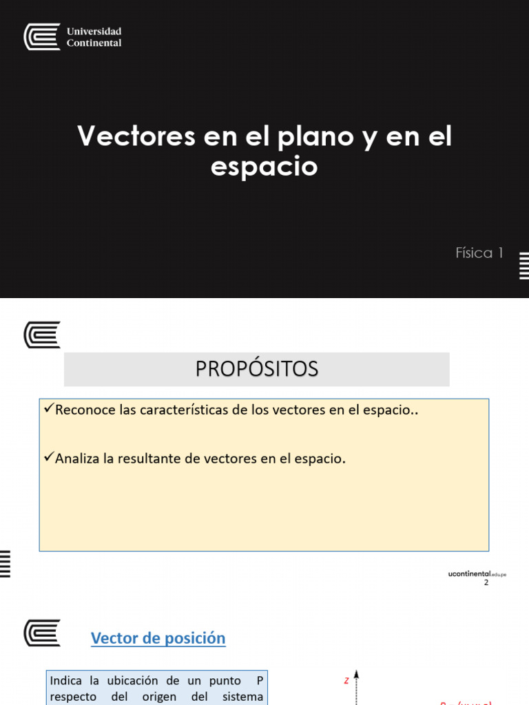 Retroalimentación Comentada de Consolidado 1 - Vectores en El Plano y Espacio | PDF | Vector ...