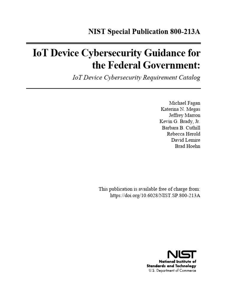 Nist SP 800-213a | PDF | Security | Computer Security