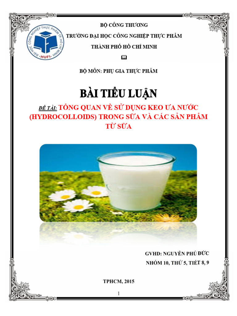 (123doc) - Tong-Quan-Ve-Su-Dung-Keo-Ua-Nuoc-Hydrocolloids-Trong-Sua-Va-Cac-San-Pham-Tu-Sua | PDF