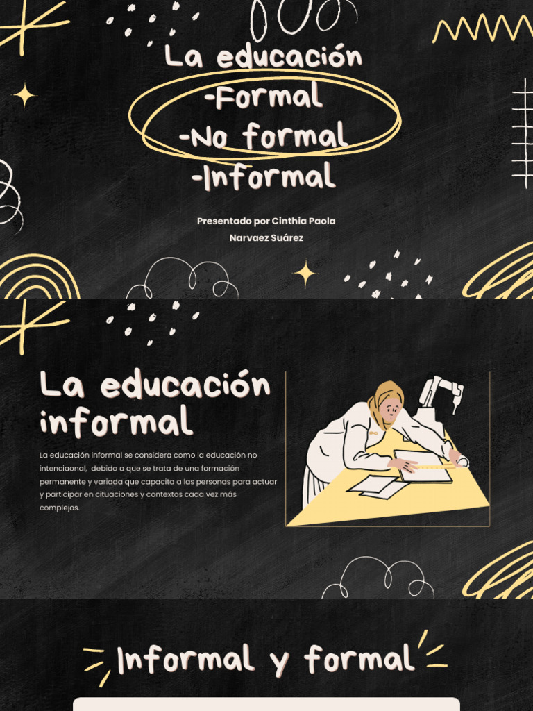 Educación No Formal | PDF | Crecimiento personal y profesional