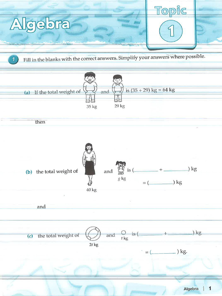 Holiday Maths Work | PDF