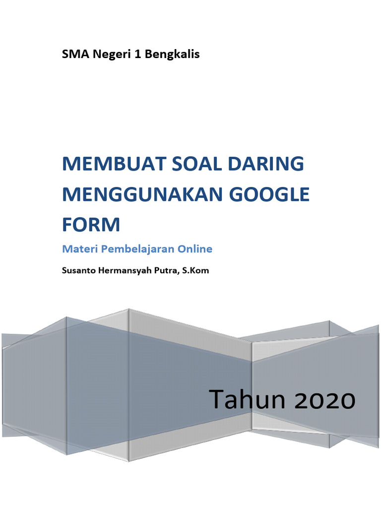 Materi Google Form | PDF