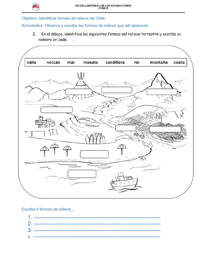Formas de Relieve | PDF