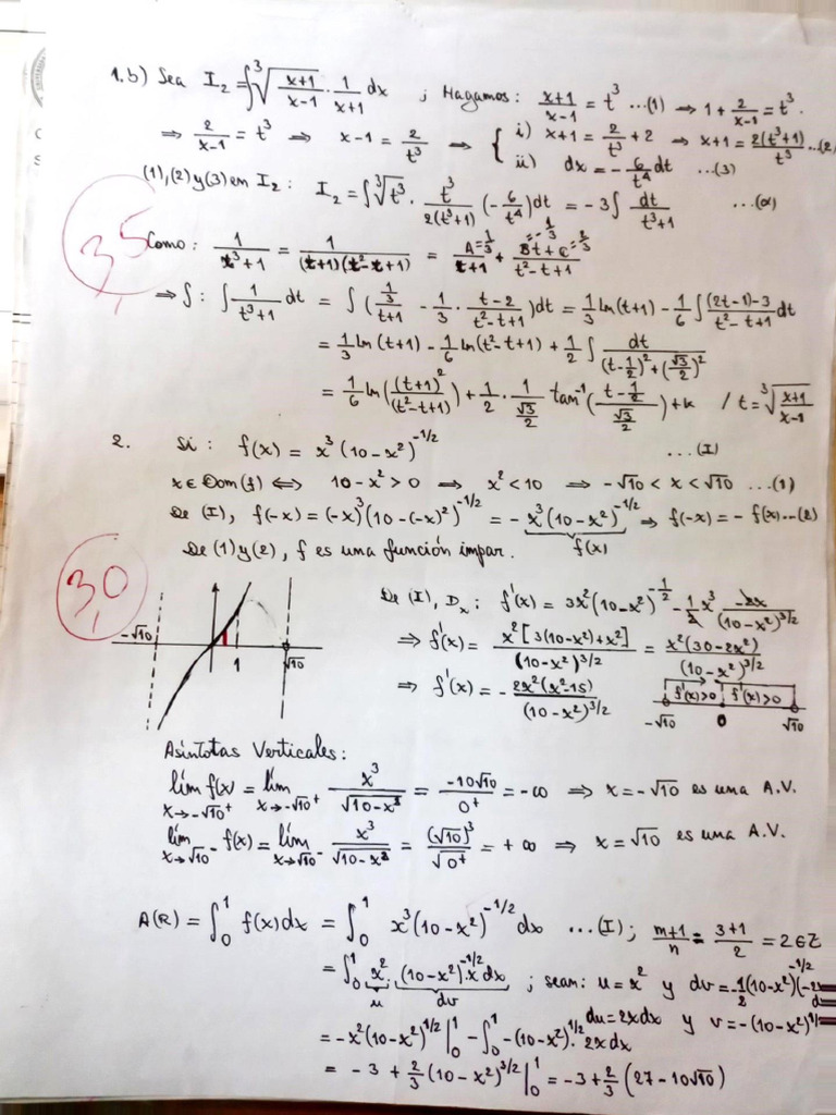 Calculo Integral - Parte 1 | PDF