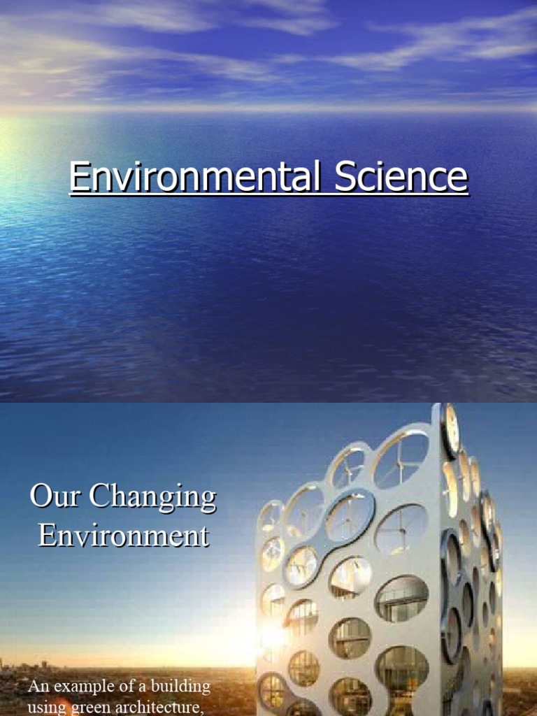 Environmental Science | PDF