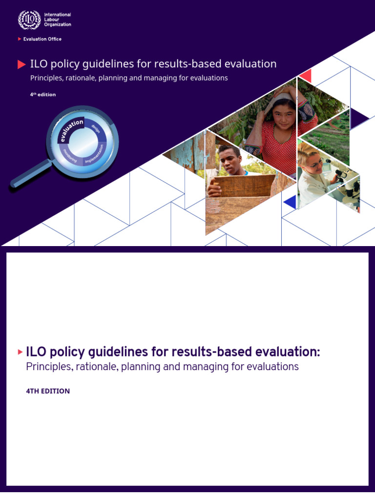 ILO Evaluation Policy | PDF | Evaluation | International Labour ...