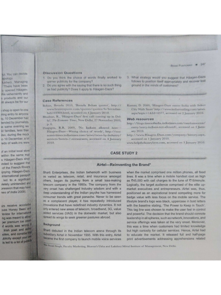 Case Study - 2 B.M | PDF