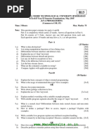 Advanced Java Programming (9165) - Sample Paper of MSBTE For Sixth ...