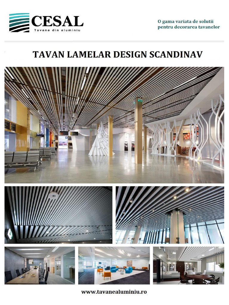 Catalog-tavan-lamelar-design-Scandinav | PDF