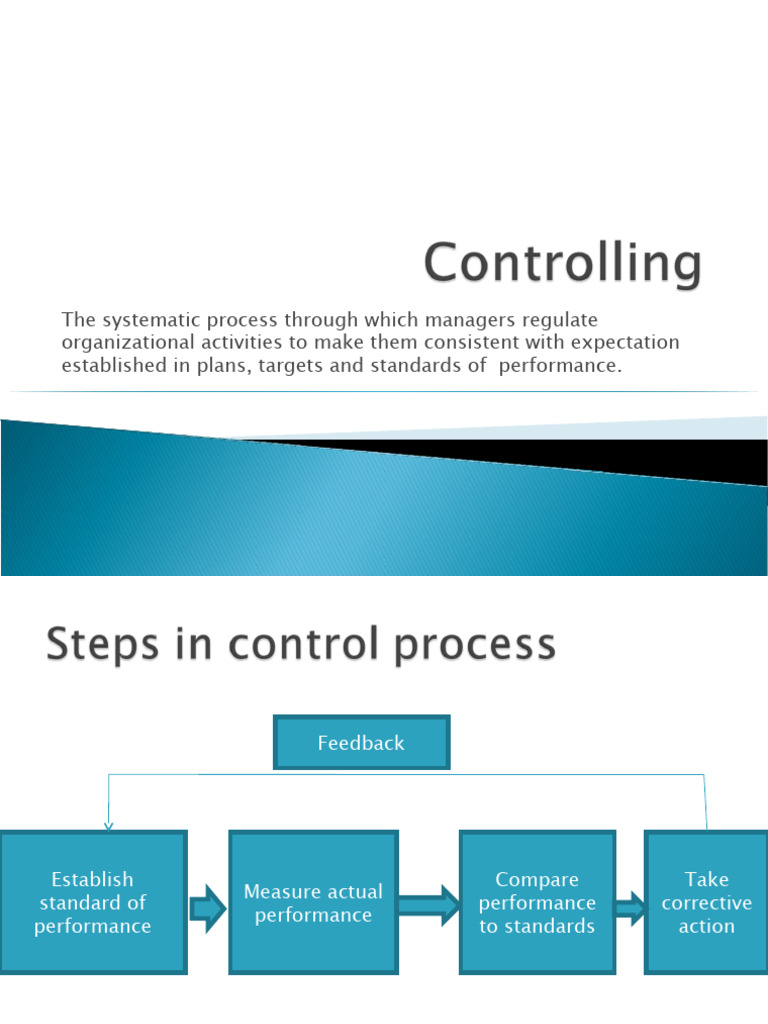 Chapter 7 - Controlling | PDF Chapter 7 - Controlling | PDF