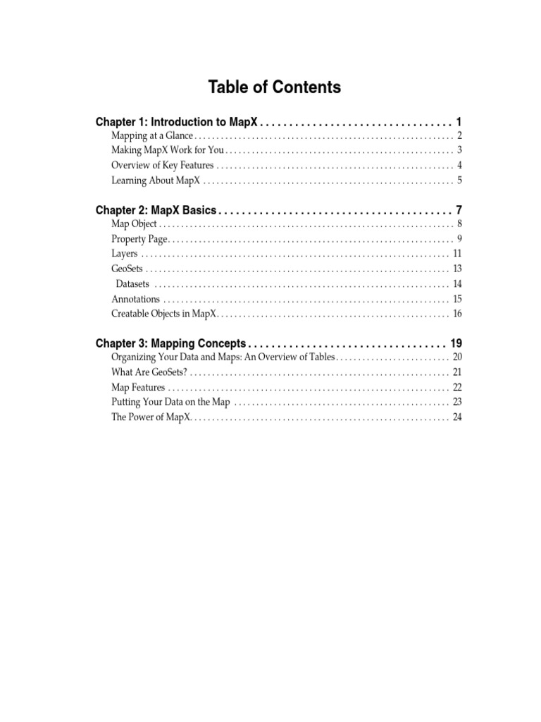 MapX 50 DevGuide | PDF