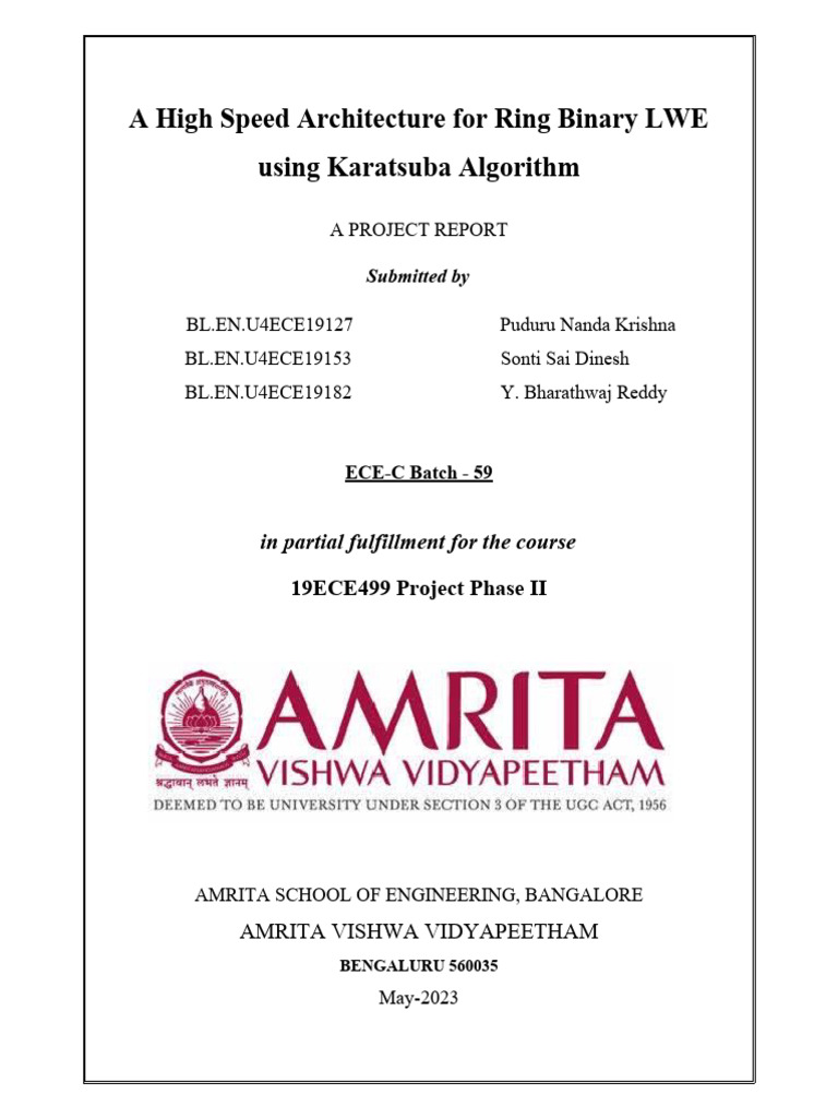 B.Tech. 59 | PDF | Cryptography | Polynomial