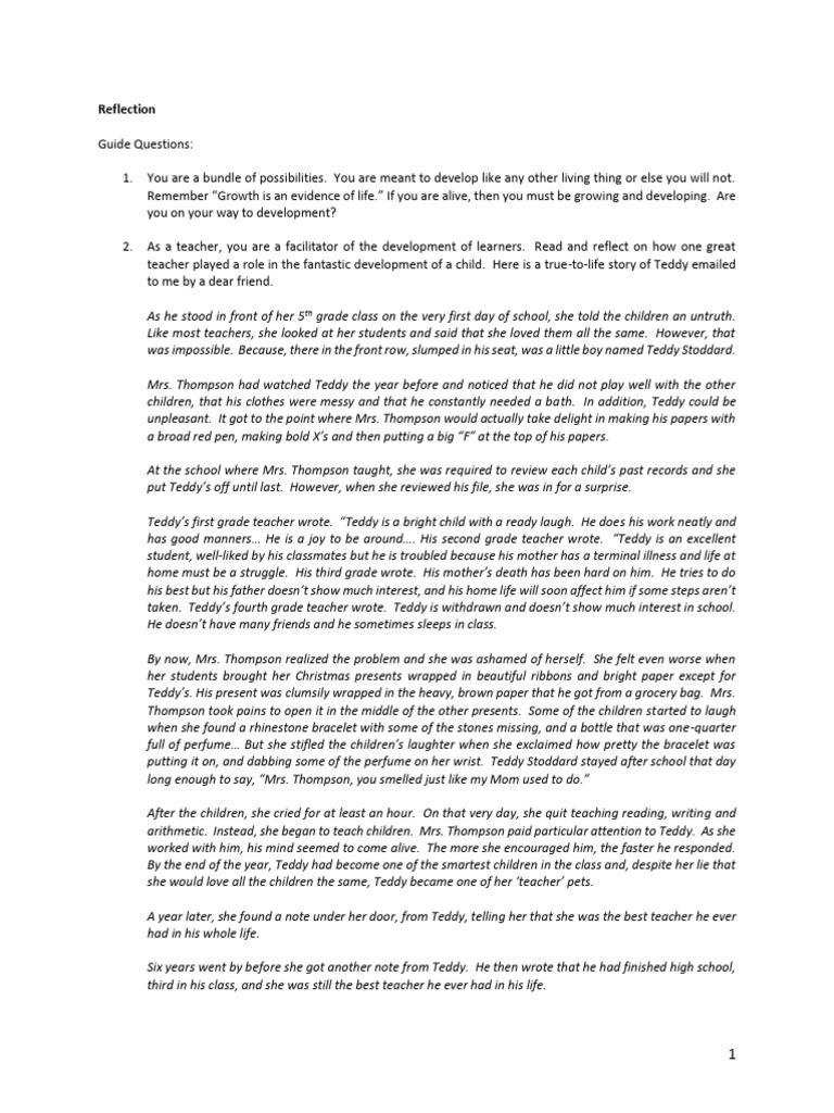 ECE 31 Topic 1 Reflection | PDF