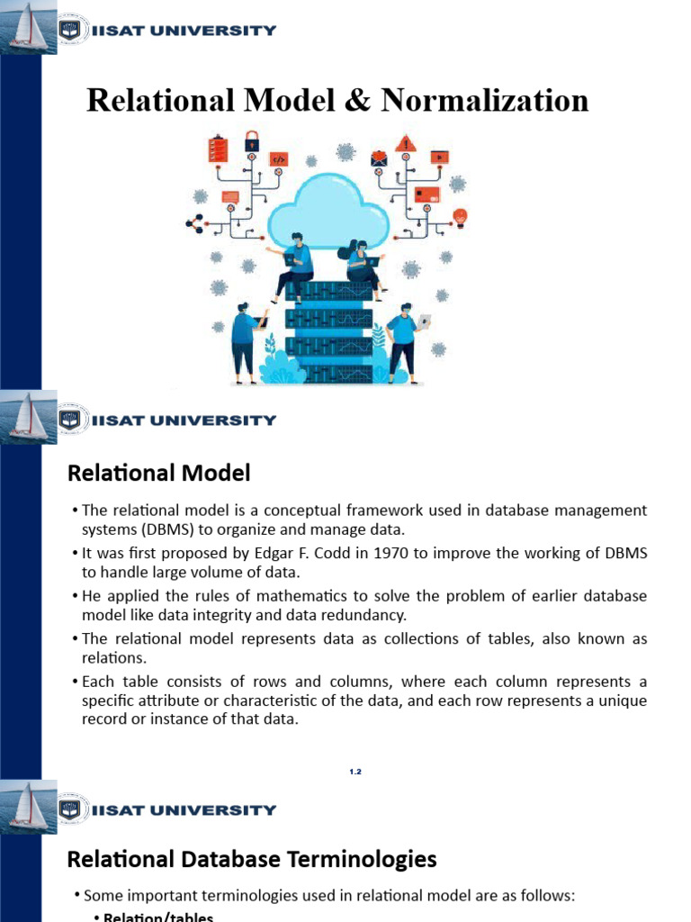 Relational Model & Normalization | Download Free PDF | Relational Database | Relational Model