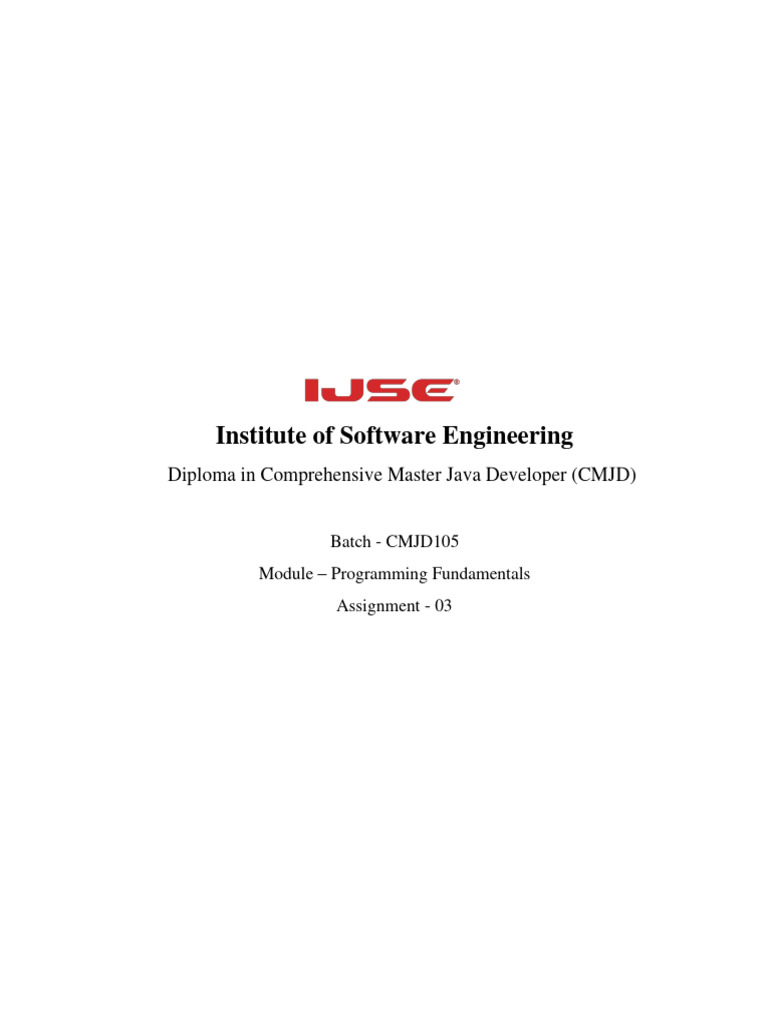Assignment 3 Pdf Programming Paradigms Computer Programming