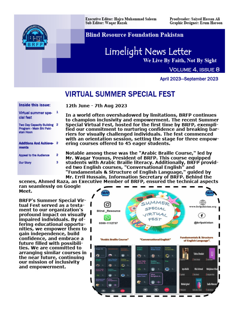 Limelight Volume 4 Issue 8 | PDF | Pakistan