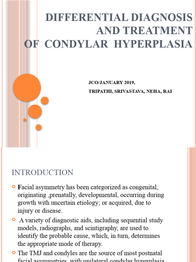 Condylar Hyperplasia | PDF | Medicine | Medical Specialties