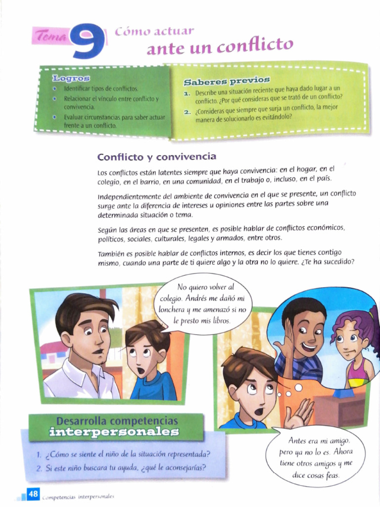 Como Actuar Ante Un Conflicto | PDF