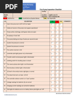 Fans Checklist: Project Name: Project Ref. No.: Owner: Department ...