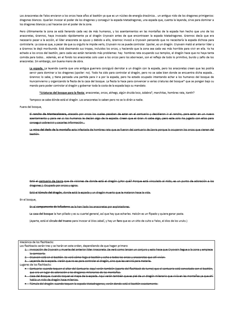 La Espada Matadragones y Cryovain | PDF | Libros para adolescentes