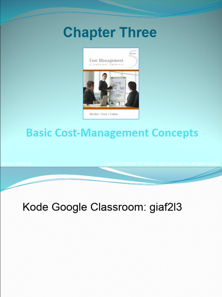 Chap 3 Basic Cost-Management Concepts | PDF | Bisnis