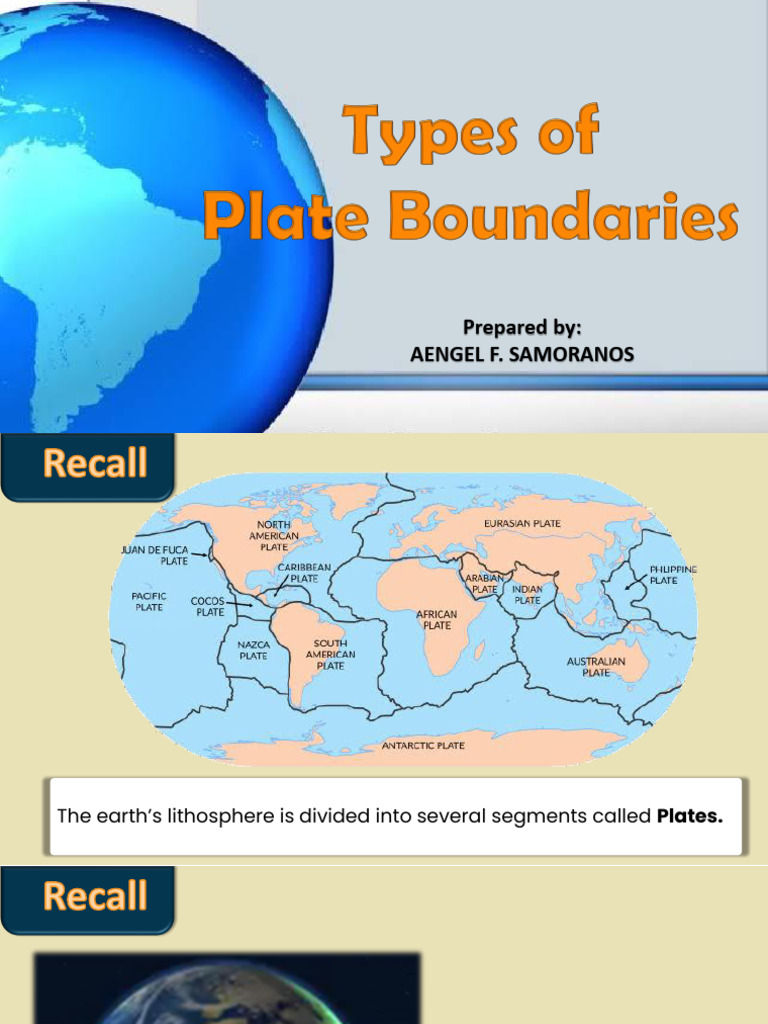 Types-of-Plate-Boundaries_Intro | PDF | Plate Tectonics | Applied And ...