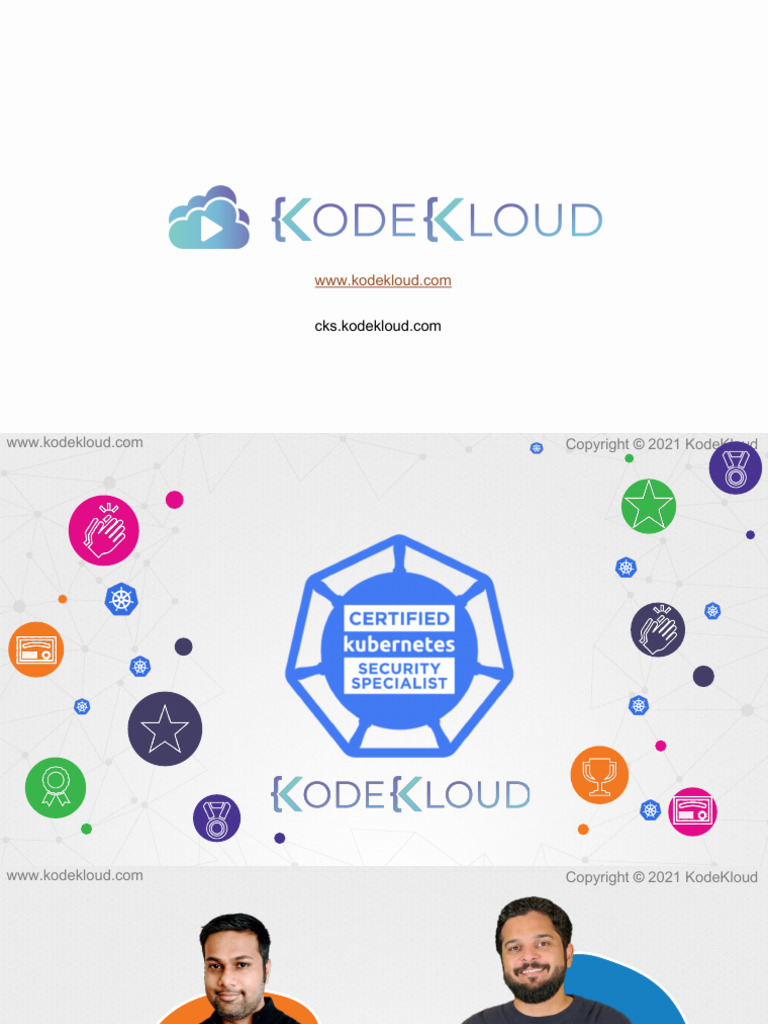 KodeKloud Kubernetes CKS 010 020 Intro and Cluster Setup Hardening ... KodeKloud Kubernetes CKS 010 020 Intro and Cluster Setup Hardening ...