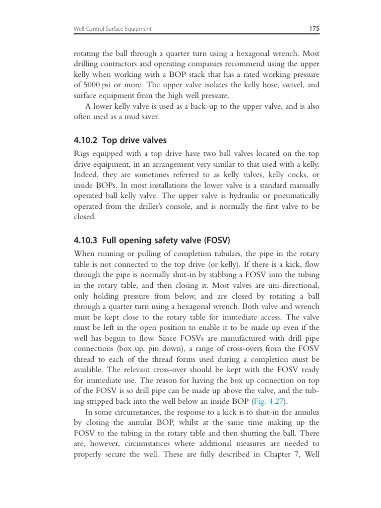 FOSV Grav Valve | PDF