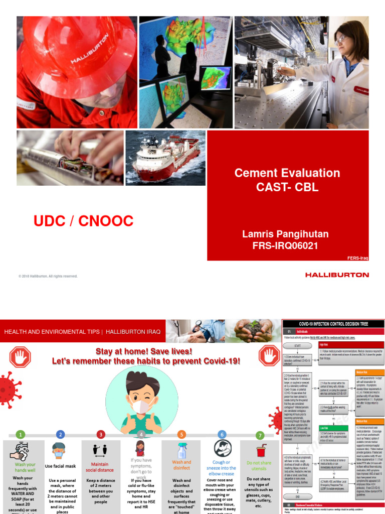 Cement Evaluation and CBL Insights | PDF | Casing (Borehole) | Ultrasound