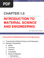 Chapter 1 - Introduction To Material Science and Engineering | PDF | Materials Science | Metals