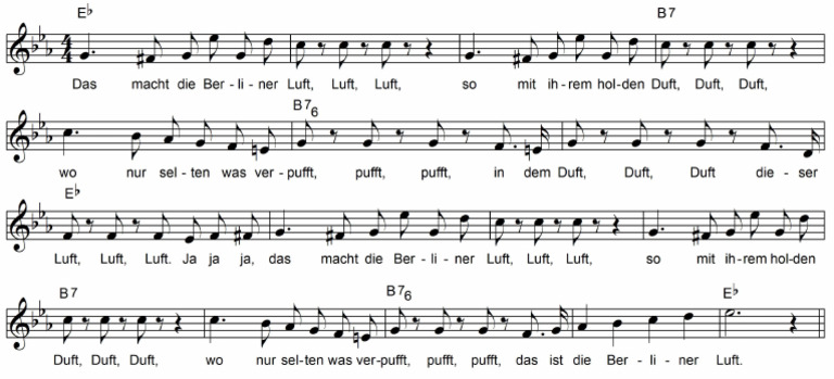 Berliner Luft (score) | PDF