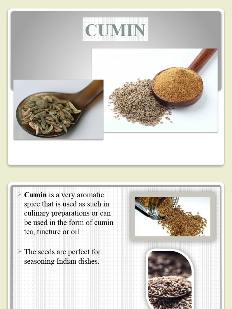 Cumin | PDF | Cumin | Teaspoon