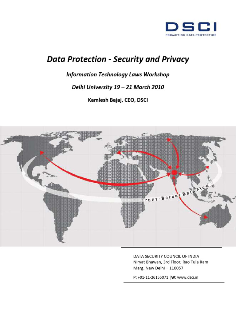 Privacy and Data Protection | PDF