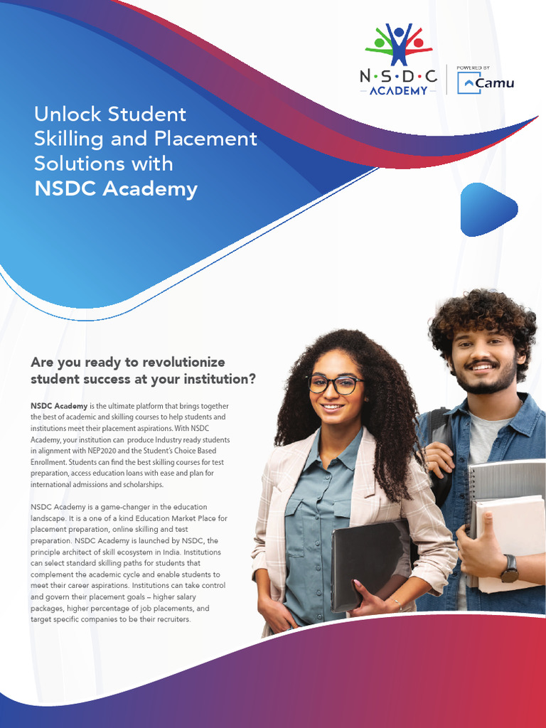 NSDC Academy Brochure | PDF