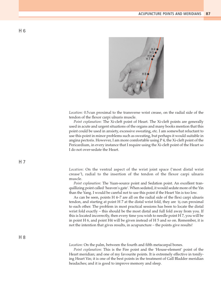Acupuncture Points and Their Functions | PDF | Foot | Meridian (Chinese Medicine)